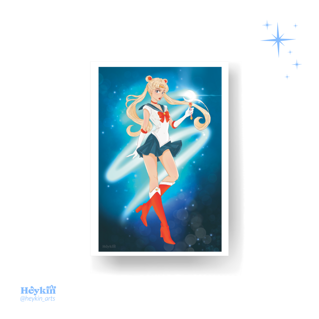 Sailor Moon Fan Art Heykin Arts 4669