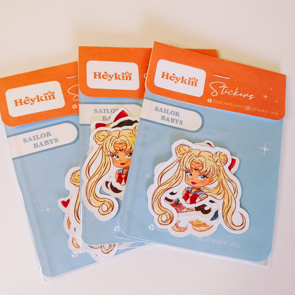 Sticker Pack Sailor Moon – Heykin arts